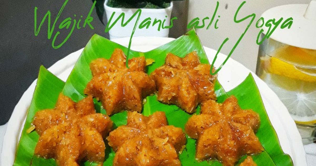 Resep Wajik Manis Asli Yogya oleh Lanjarsih/Mama Fifian ...