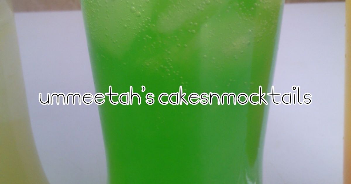 Mocktail Recipe by HALIMA MU'AZU aka Ummeetah - Cookpad
