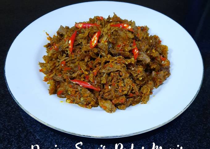 Resep Daging Suwir Pedas Manis oleh Bunda Zea - Cookpad