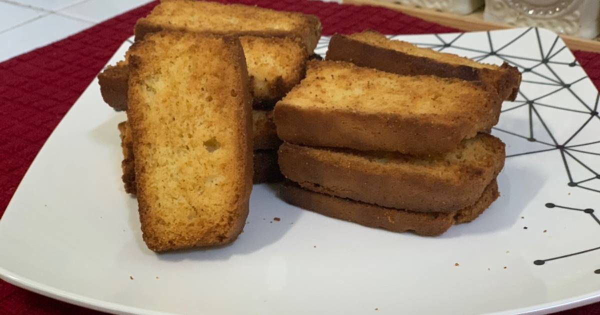 Cake rusk. Dry cake recipe Recipe by Madiha Ali - Cookpad