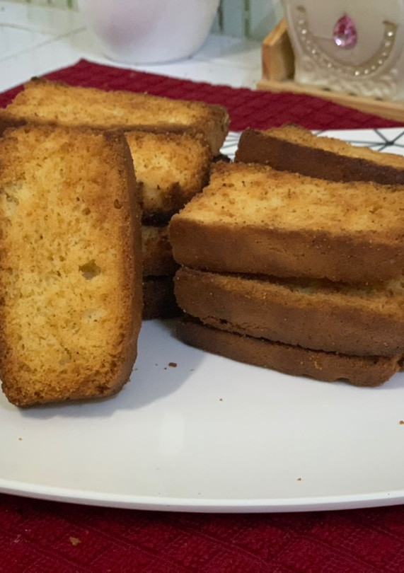 Cake Rusk. Dry Cake Recipe Recipe by Madiha Ali - Cookpad