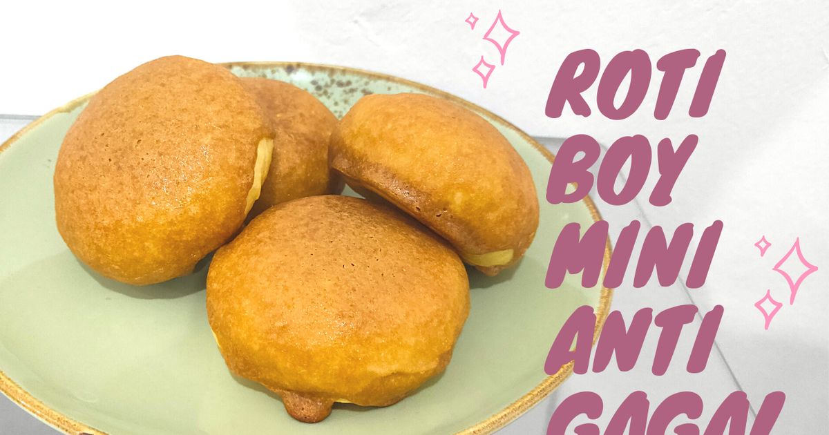 Resep Roti Boy Mini oleh arsita mutia - Cookpad