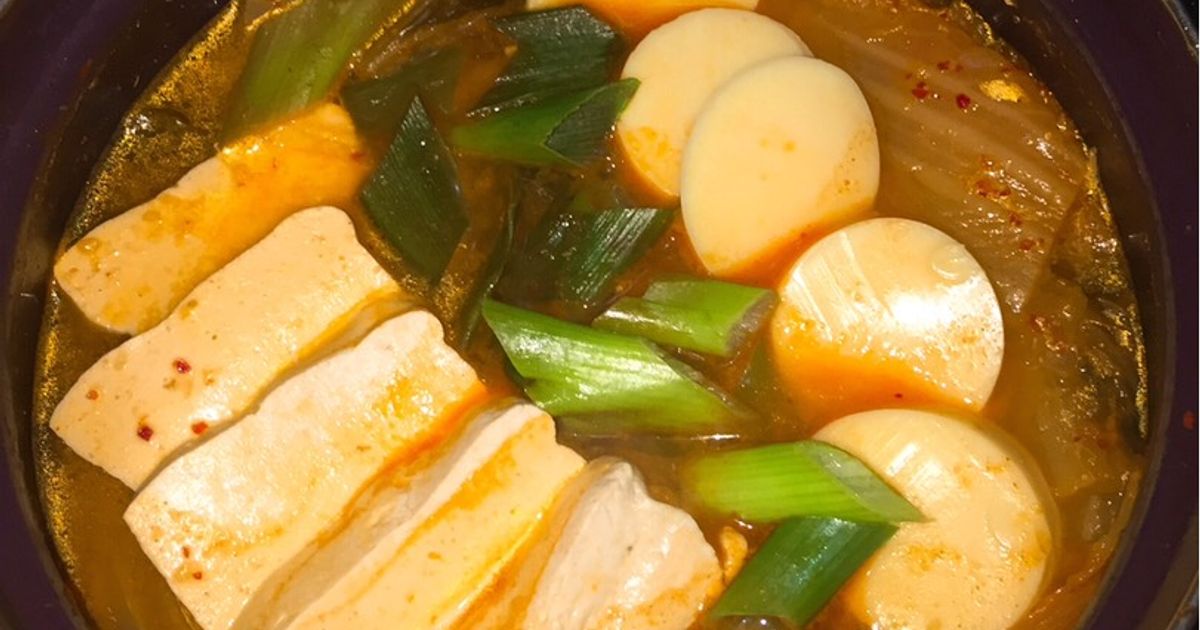 Resep Kimchi Jjigae (Sup Kimchi) Ala Anak Kos oleh Leonie Sarah - Cookpad