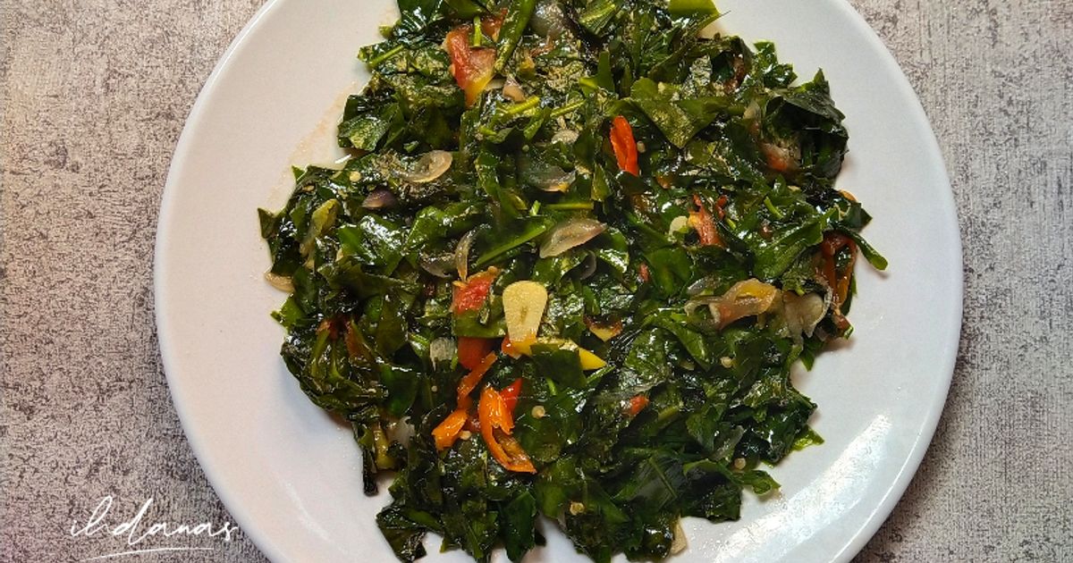 Resep Tumis Daun So / Daun Melinjo oleh ihdanas - Cookpad