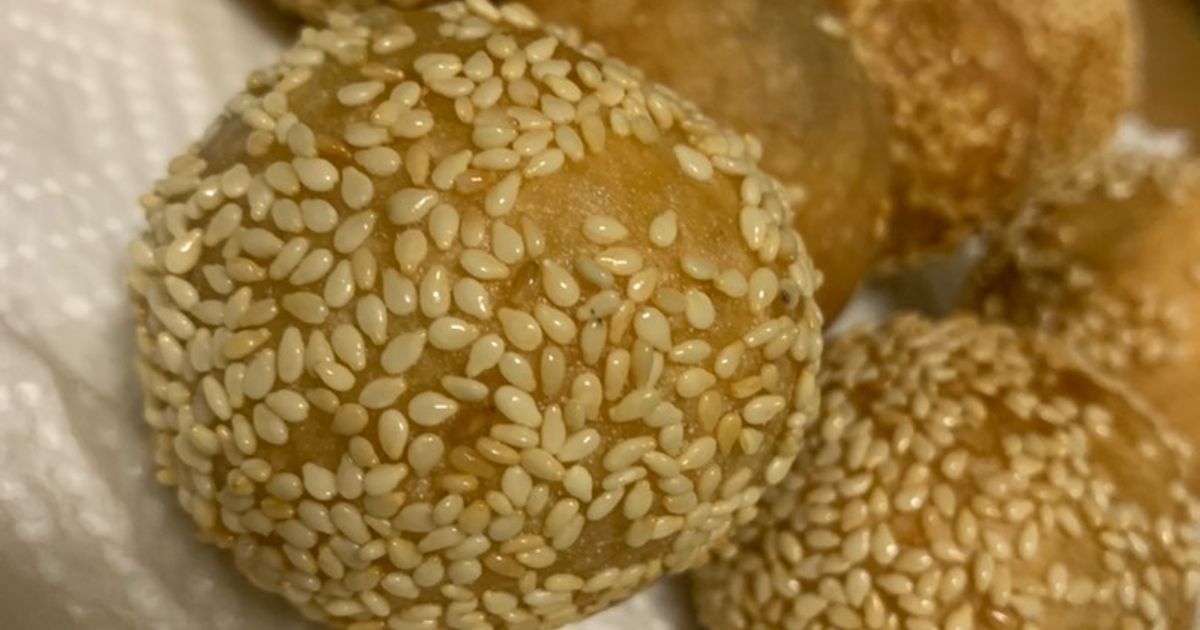 Sesame Seed Balls (Jian Dui) Recipe by Cheryl Anne Usherwood - Cookpad