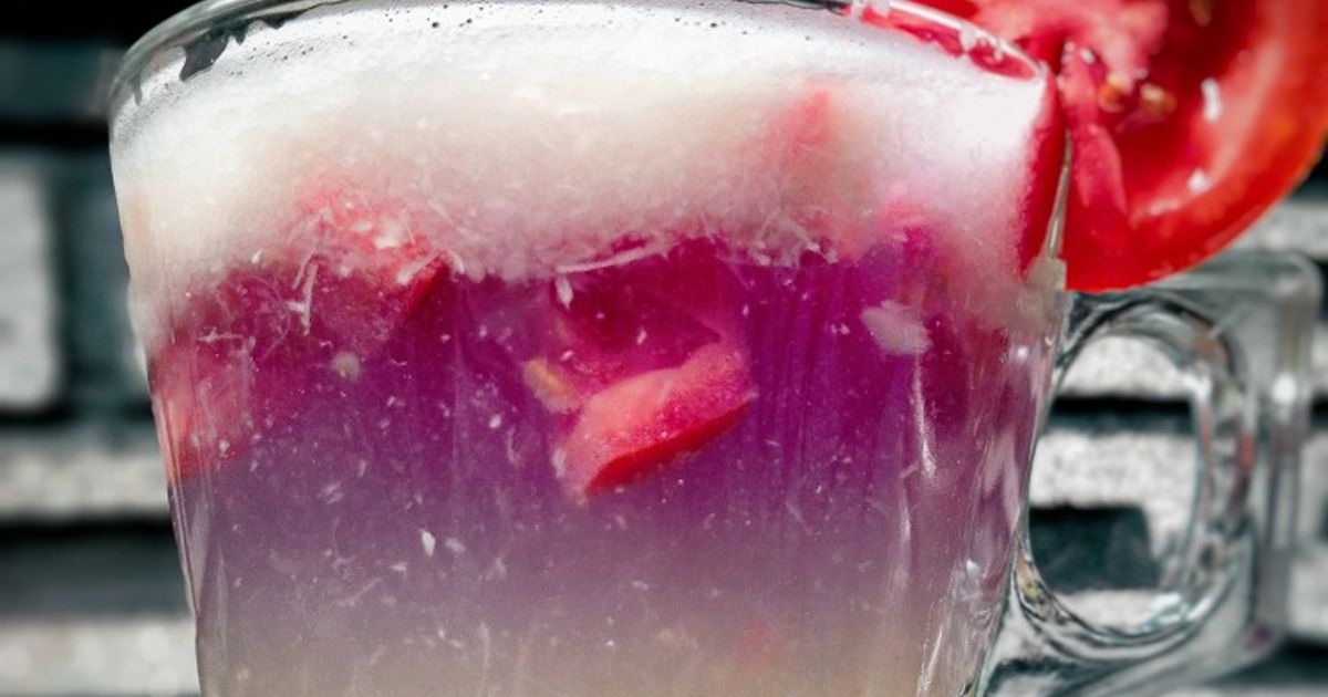 Resep Es Tomat Bunga Telang oleh Tatta Manyund - Cookpad