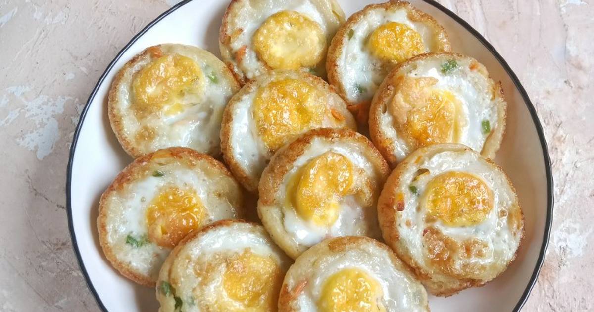 Resep Telur Mata Gajah oleh Elvira Yus - Cookpad