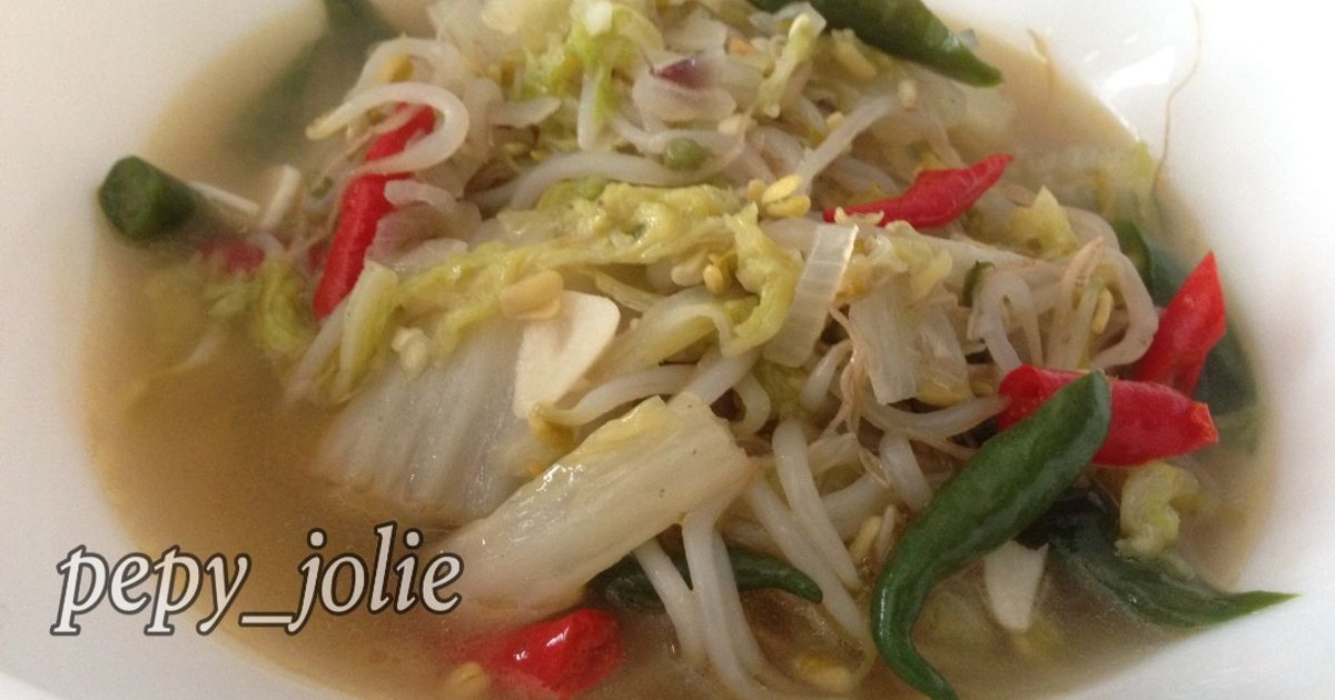 Resep taoge sawi putih rumahan enak dan mudah - Cookpad