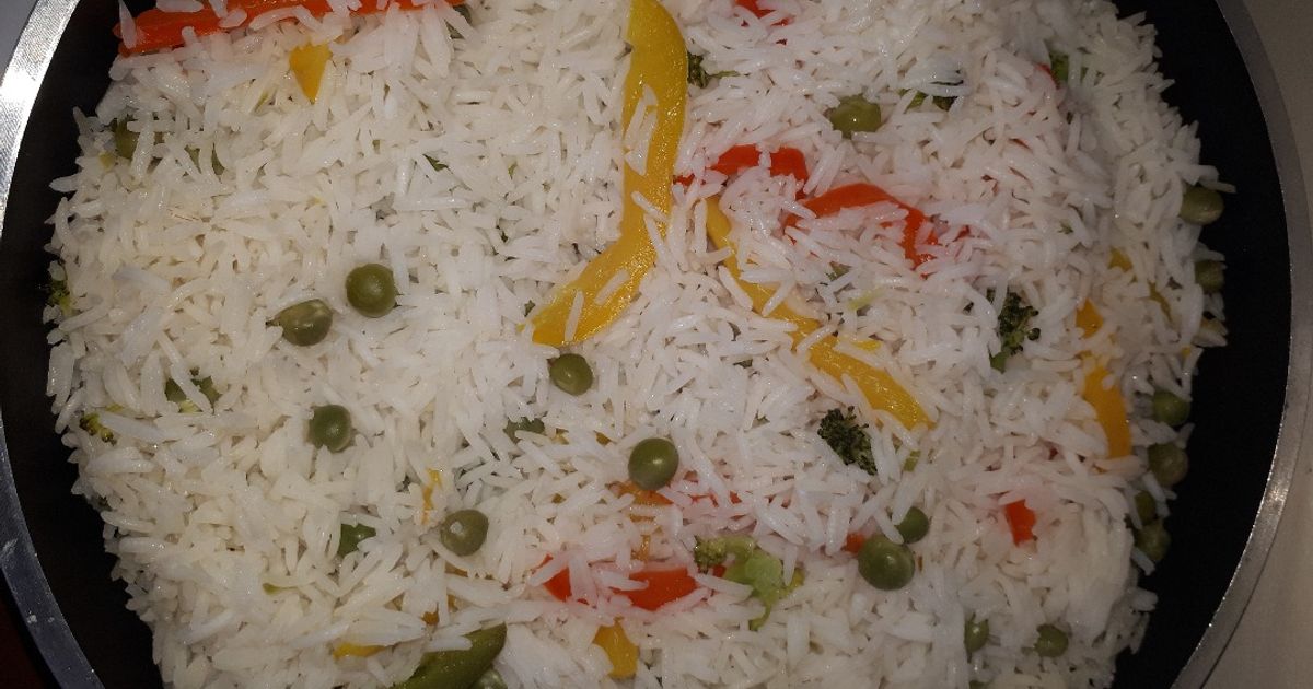 Vegetable Rice Recipe by Iris Fiesta - Cookpad