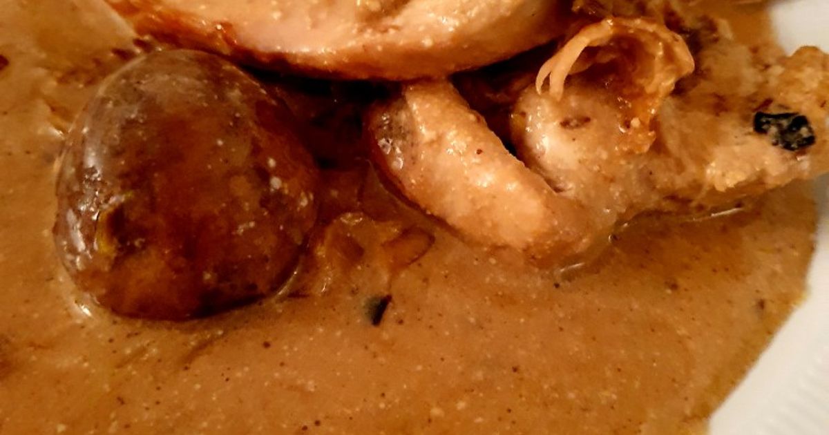 portobello con pechuga de pollo - 88 recetas caseras- Cookpad