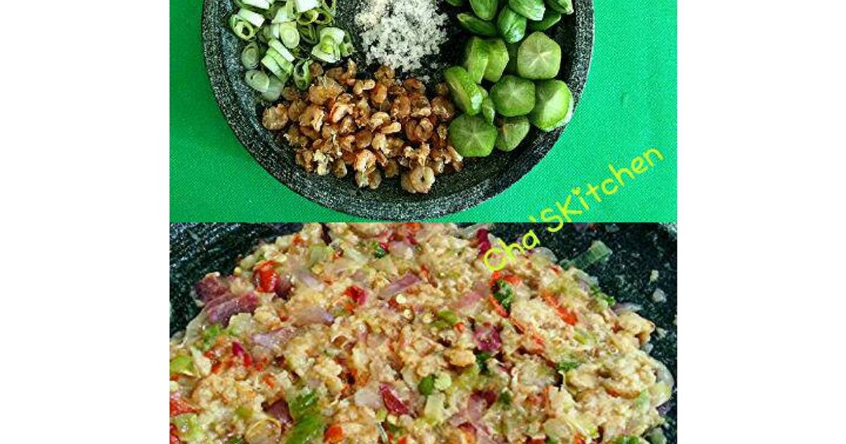 Resep Sambal ganja/sambal udang ala cha_kitchen oleh chasandra91 - Cookpad