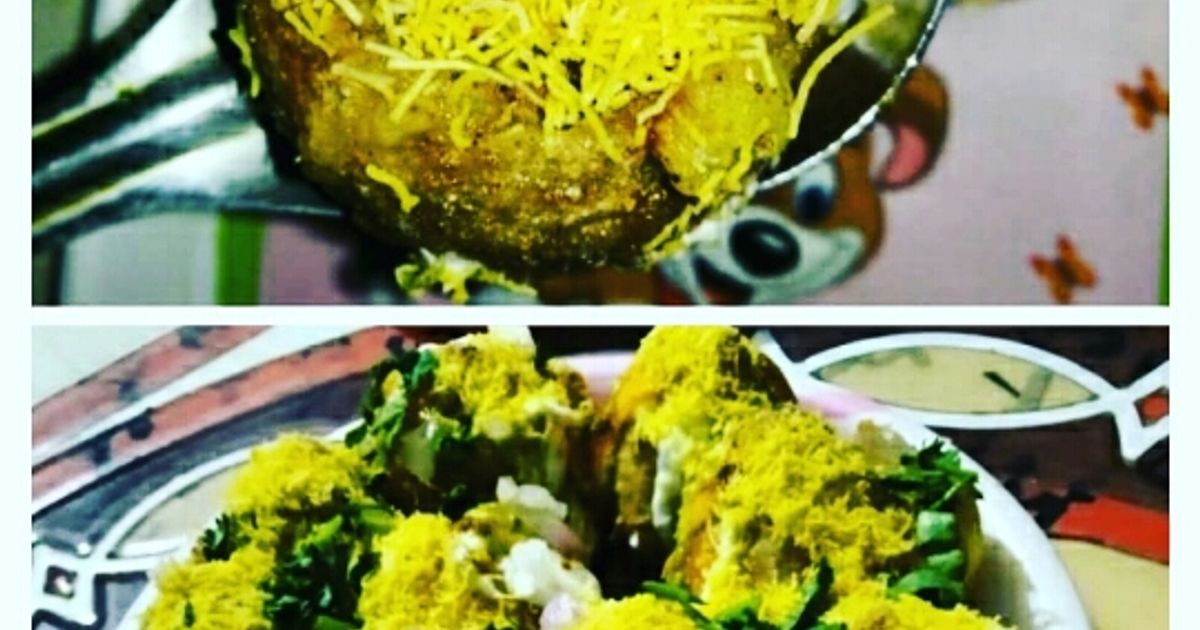 Twinkal Kishor Chavda દ્વારા રેસીપી દહીં પૂરી (Dahi Poori Recipe In ...