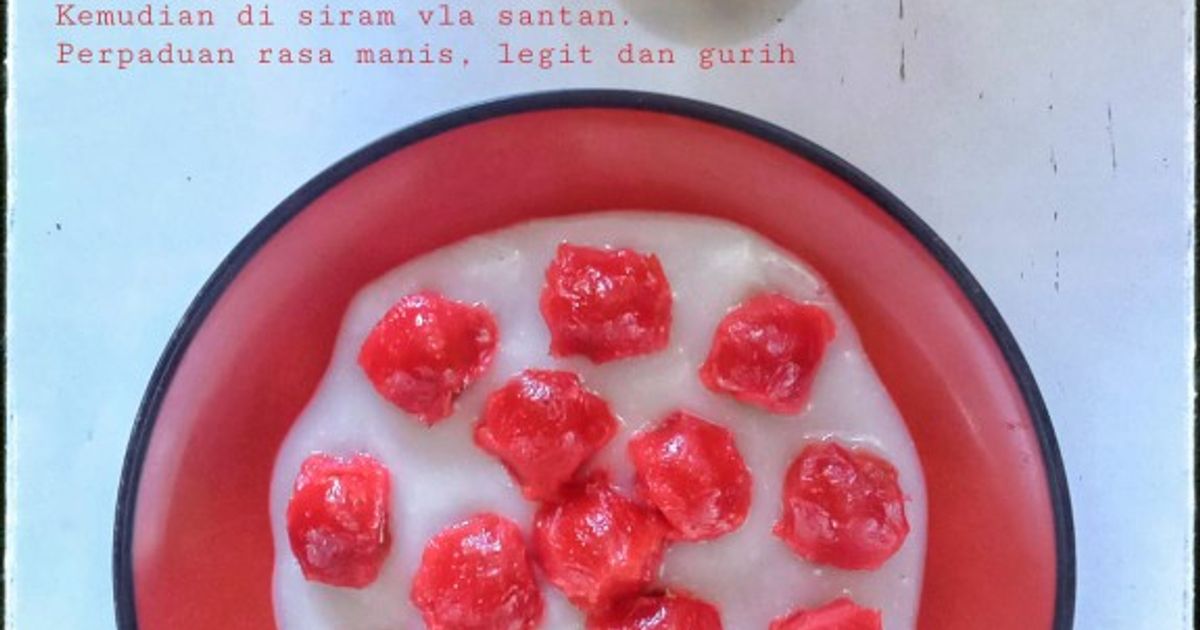 Resep Bugis Mandi Merah Putih oleh Dessy Solehyanti - Cookpad