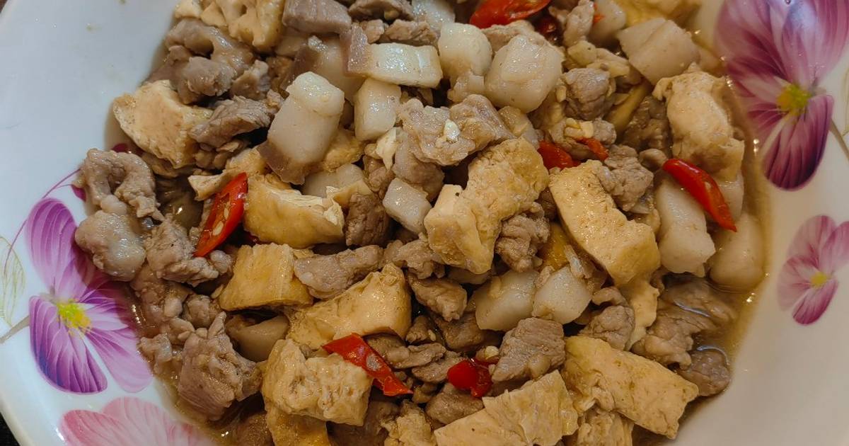 Resep Tumis Babi Tahu (Non Halal) oleh Maria Steffani - Cookpad