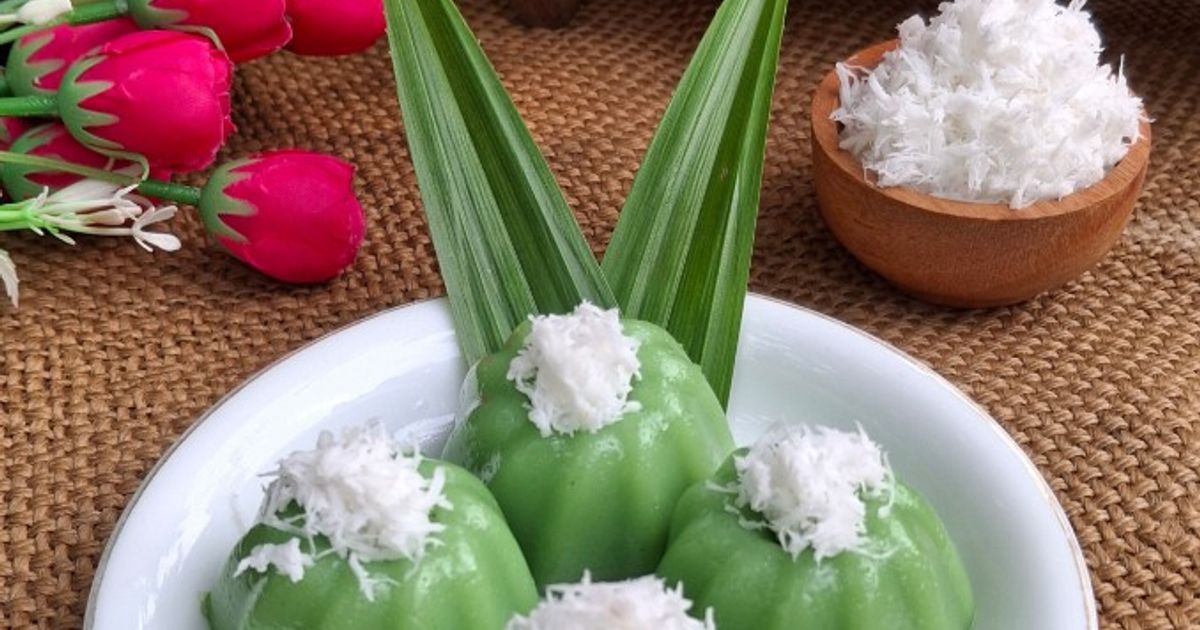Resep kaswi pasta pandan rumahan enak dan mudah - Cookpad