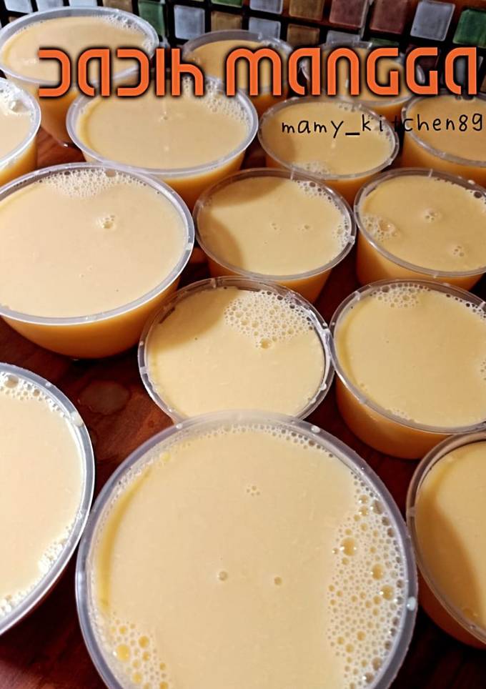 Resipi Dadih Mangga Mudah oleh mamy_kitchen89 - Cookpad
