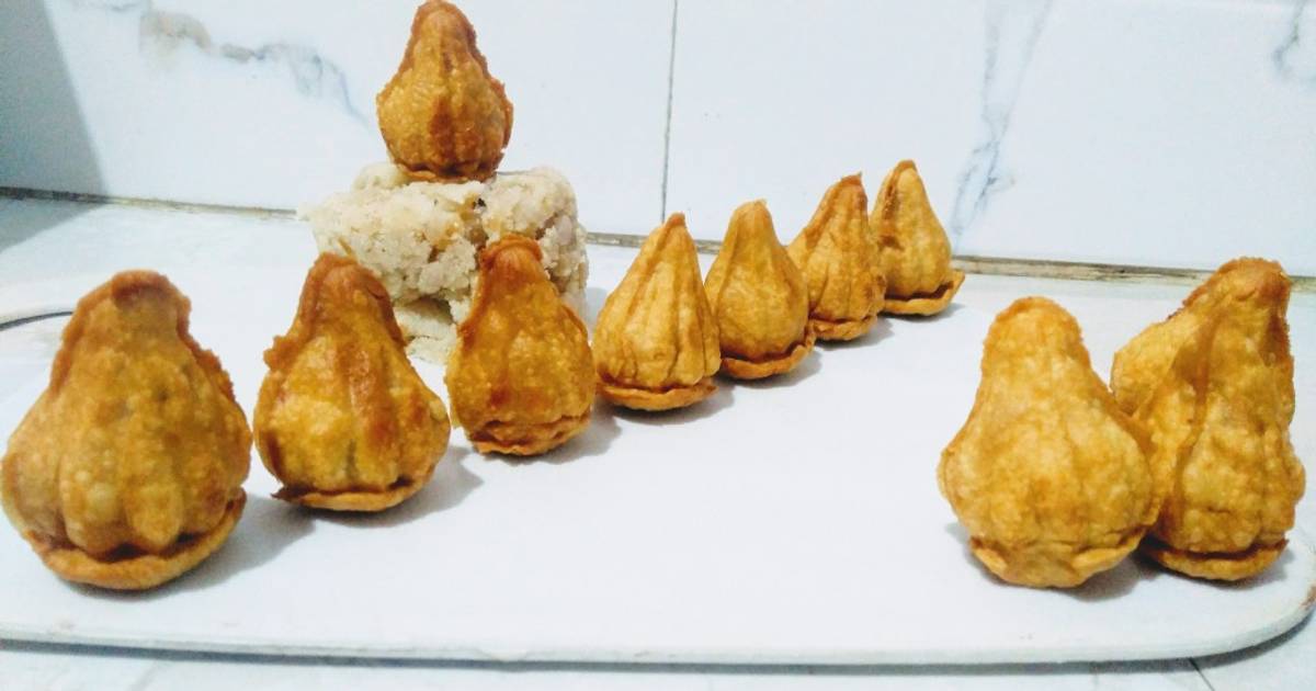 Wheat flour modak Recipe by Laxmi Majagahe - Cookpad