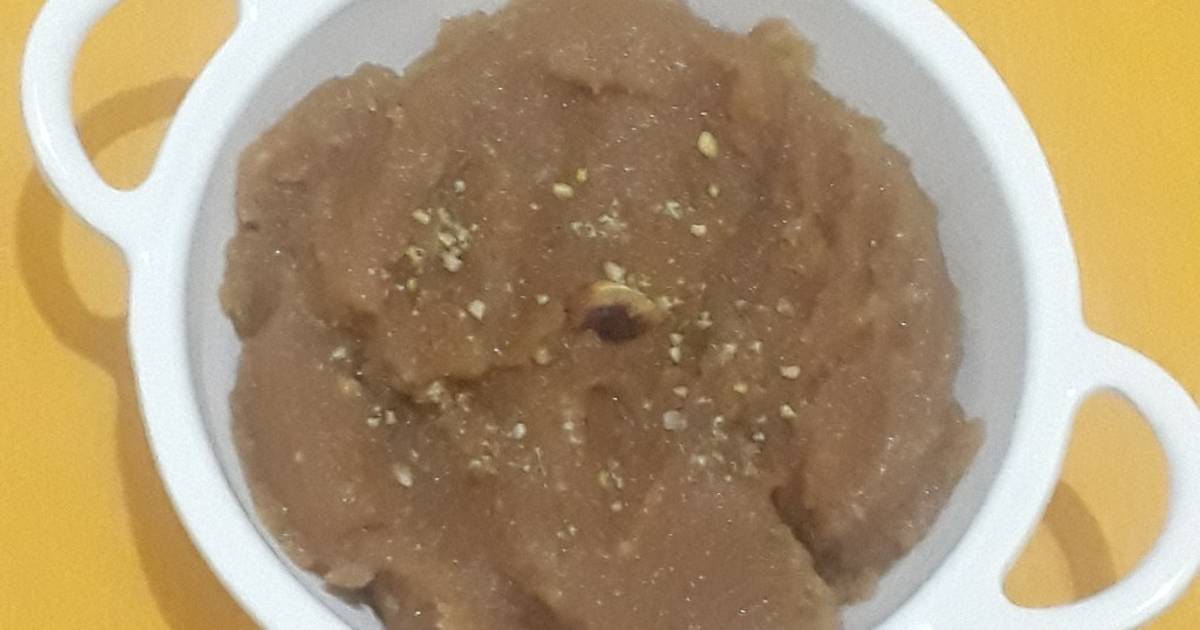 Aata halwa Recipe by Tasneem Khan - Cookpad
