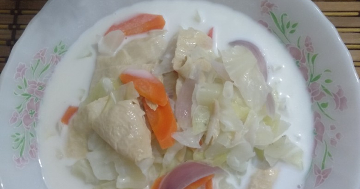 Resipi Sayur Lemak Kobis Campur Fucuk oleh Aza Aaj - Cookpad