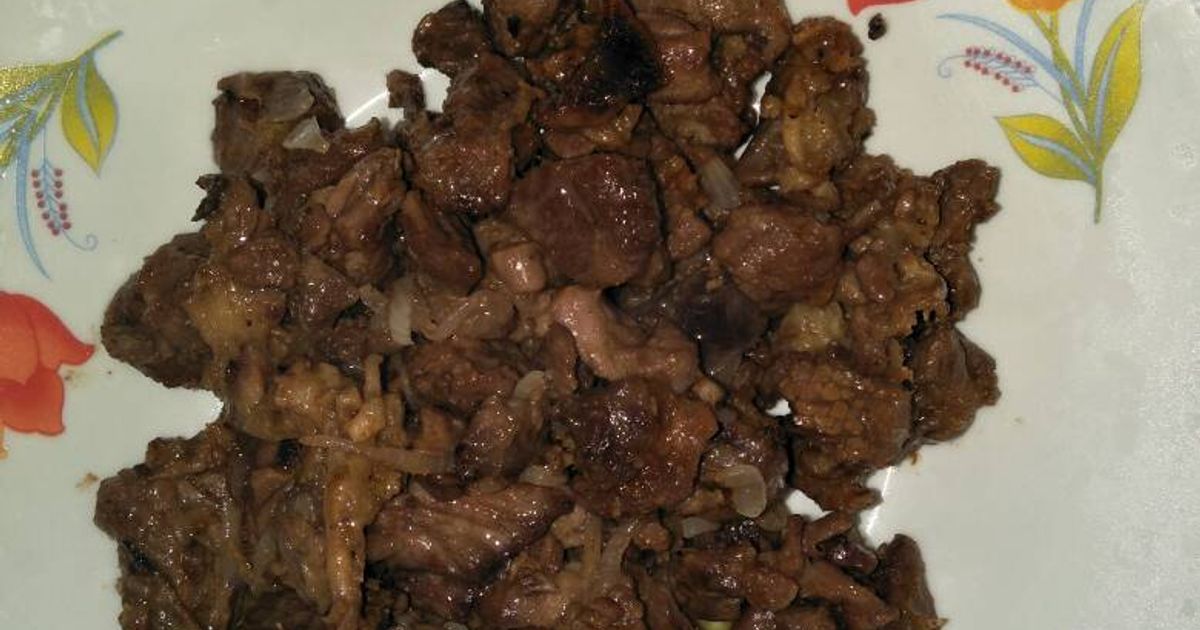 Fried Bush Meat Recipe by freddy - Cookpad