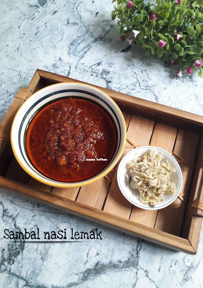 Resep Sambal nasi lemak oleh Mama fathan - Cookpad