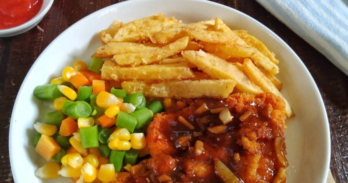 26 resep ayam katsu steak enak dan sederhana ala rumahan - Cookpad