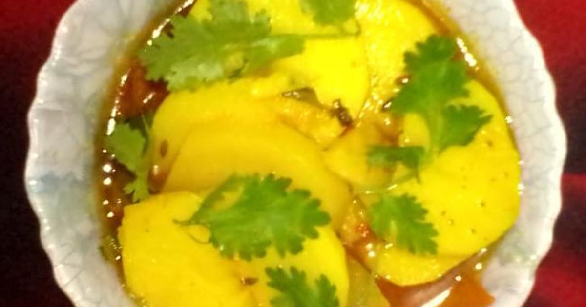 चकले आलू (Chakle Aloo Recipe In Hindi) रेसिपी बनाने की विधि in Hindi by ...