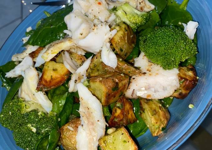 Bowl merlu rôti & pommes de terre au pesto de Soö dS - Cookpad