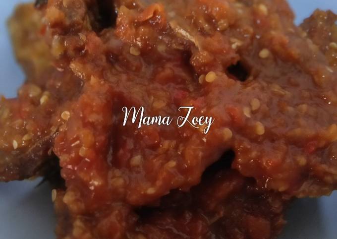 Resep Ikan Asin Creamy Saos oleh MamaZoey - Cookpad