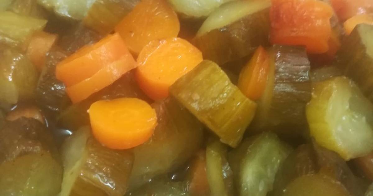 طريقة عمل مخلل فوري على اصولها بطريقة سهلة وسريعة من Chef Zahraa - كوكباد