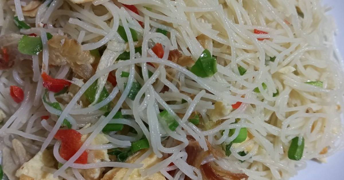 Stir fry rice stick Recipe by @Om Ziyad_Kitchen - Cookpad