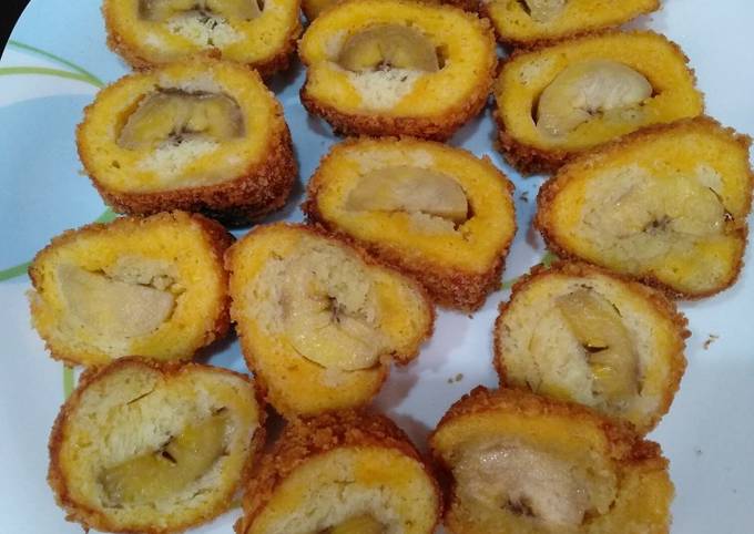Resep Roti goreng isi pisang oleh Murtopingah - Cookpad