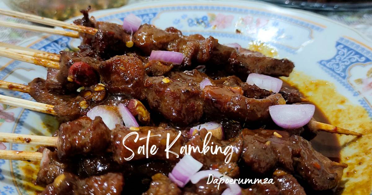 Resep #SATE KAMBING oleh @Dapoerummza - Cookpad