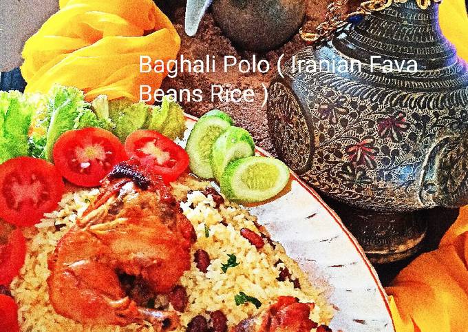 Resep Baghali Polo Iranian Fava Bean Rice oleh Chanchal Kaur - Cookpad