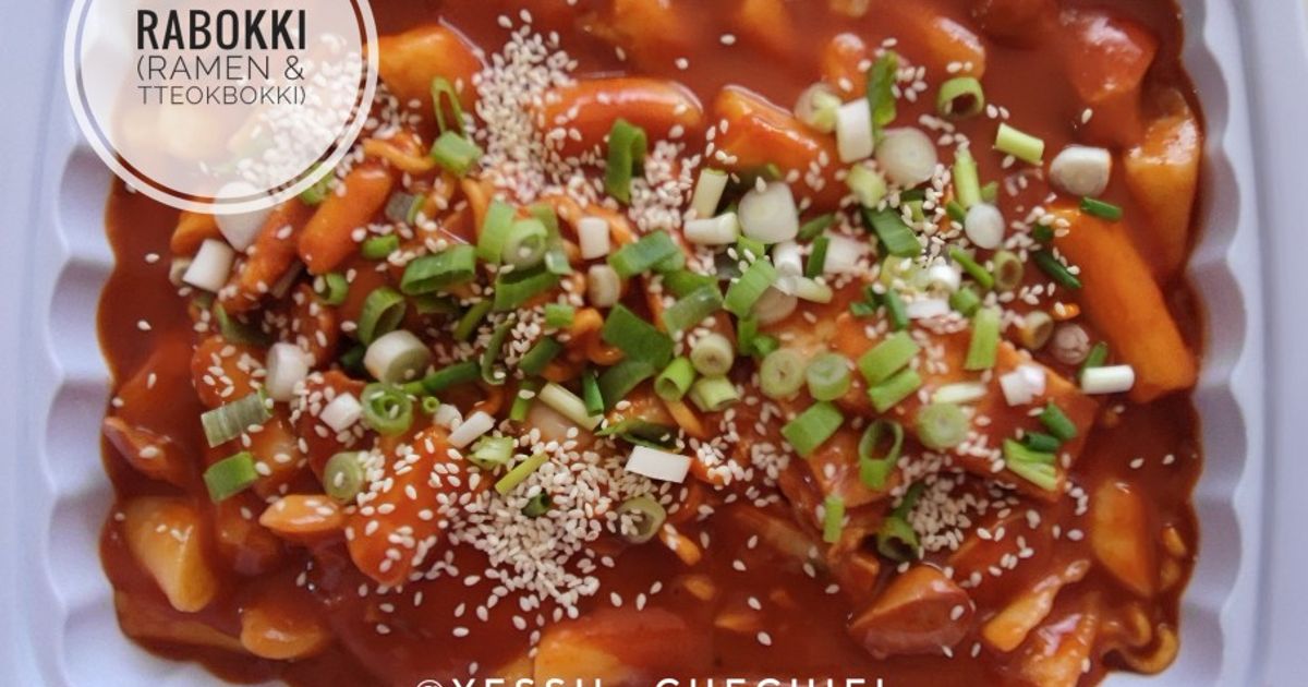 Resep Rabokki (Ramen Tteokbokki) oleh Yessil Chechiel - Cookpad