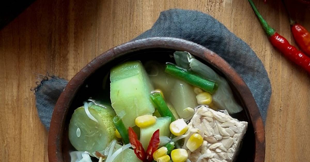 158 resep sayur asem jawa labu siam kacang panjang enak dan mudah - Cookpad