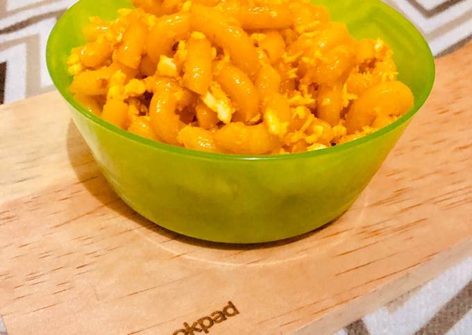 Resep Makaroni Basah Telur Rasa Jagung oleh AuliHafiz - Cookpad