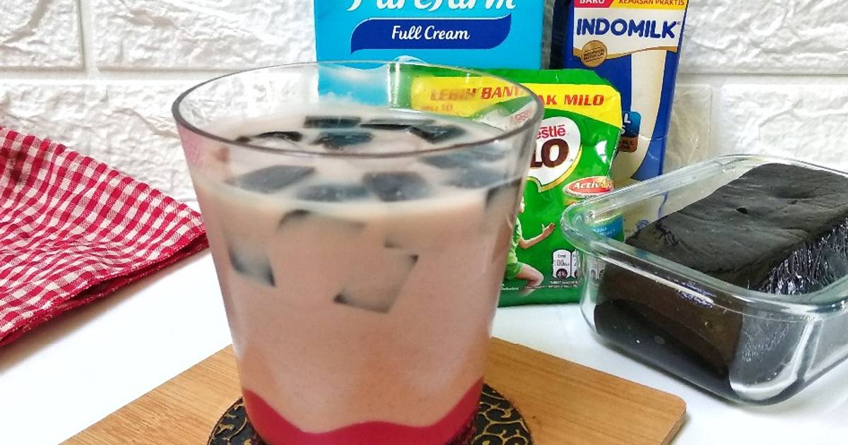 117 resep milo cincau enak dan sederhana ala rumahan - Cookpad
