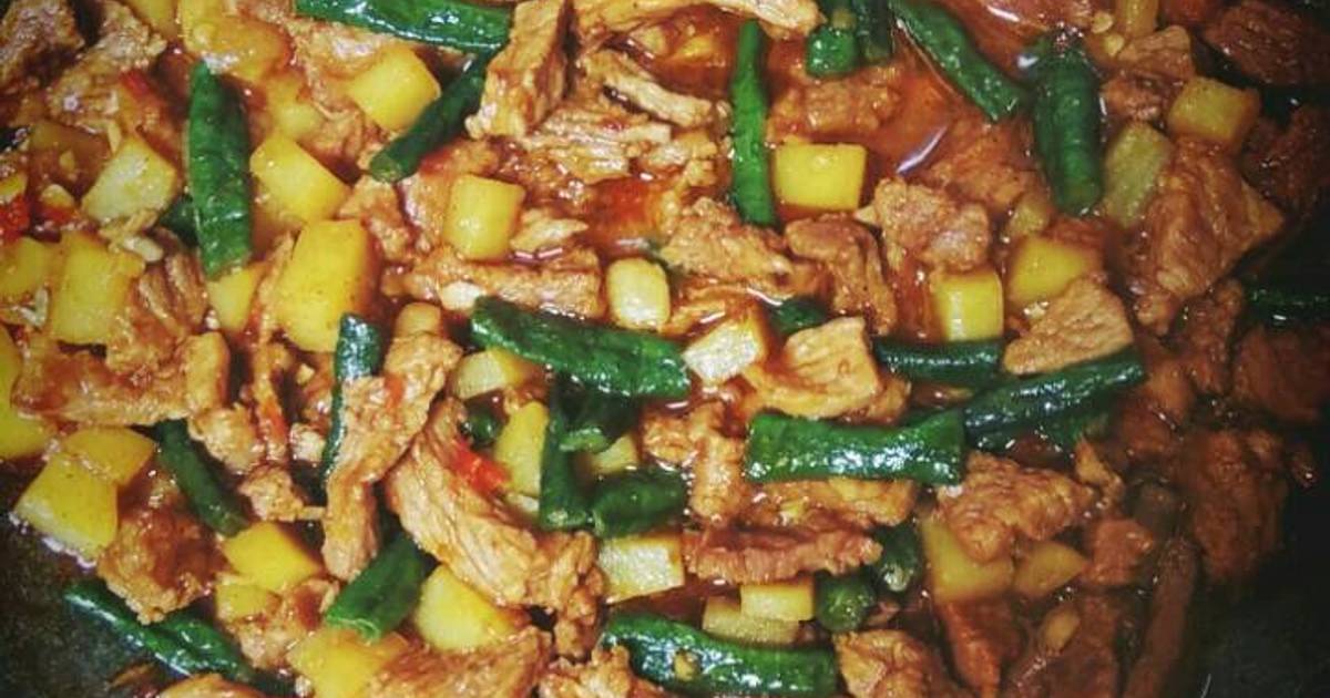 Resep Daging asam manis pedas oleh Mukaromah - Cookpad