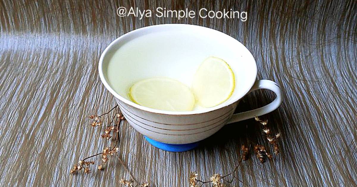 Resep Wedang Jeruk Nipis Simple oleh Alya Simple Cooking🍳 - Cookpad
