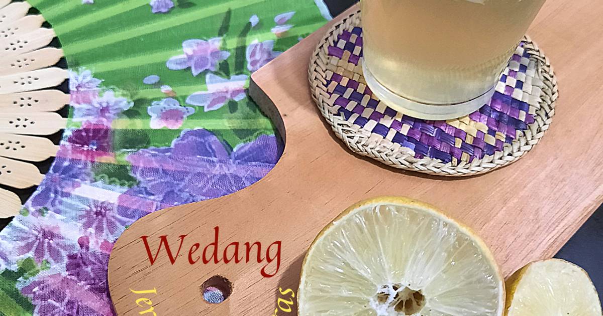Resep 59. Wedang Jeruk Lemon Peras oleh Dapur🥘Kebun Tanpa Lahan🍀🥗 - Cookpad