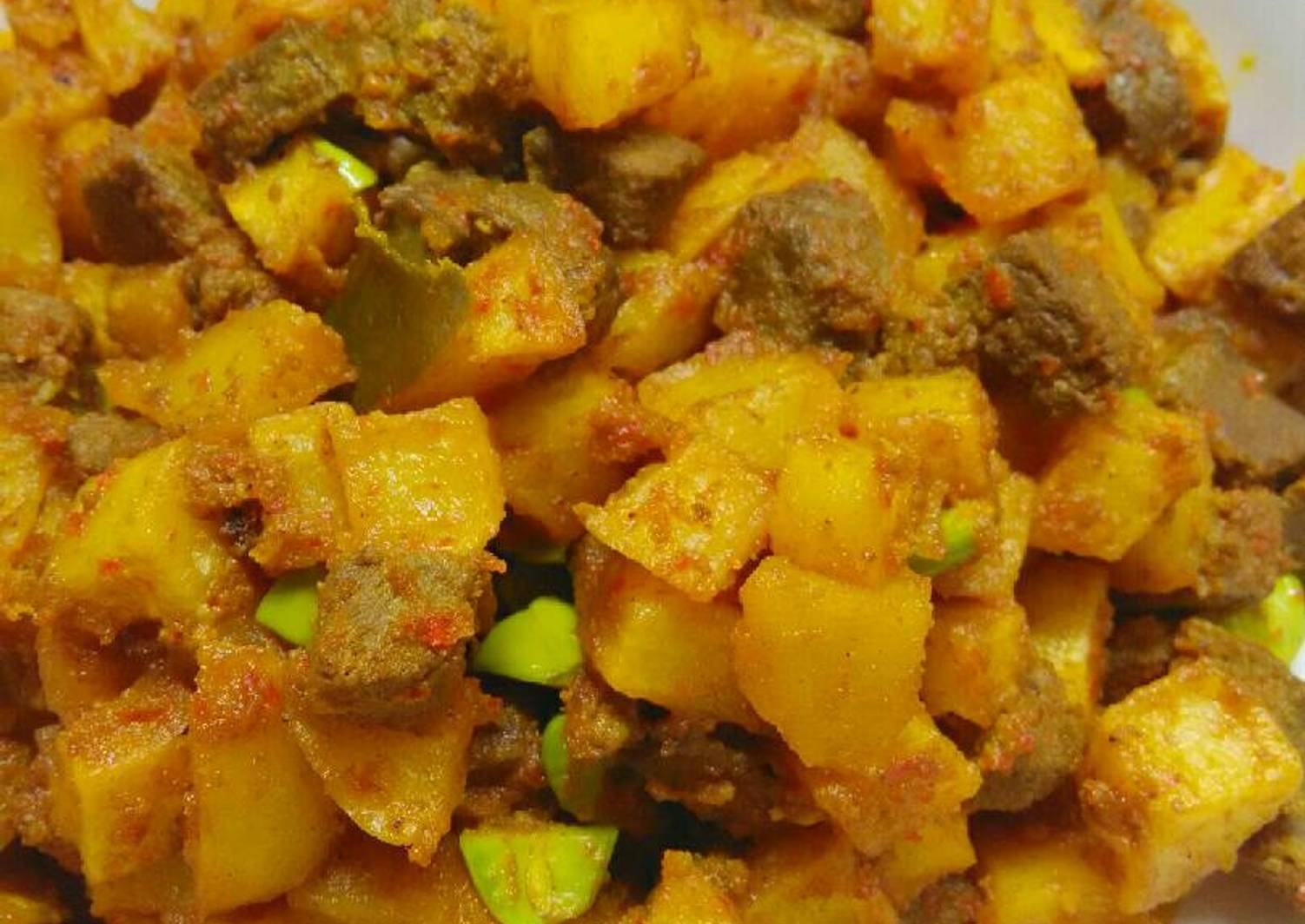 Resep Rendang Ati kentang aka Sambal Goreng Ati kentang oleh Aprilia ...