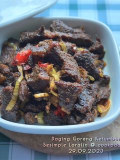 Resipi Daging Goreng Belengas oleh Sesimple Loralin - Cookpad