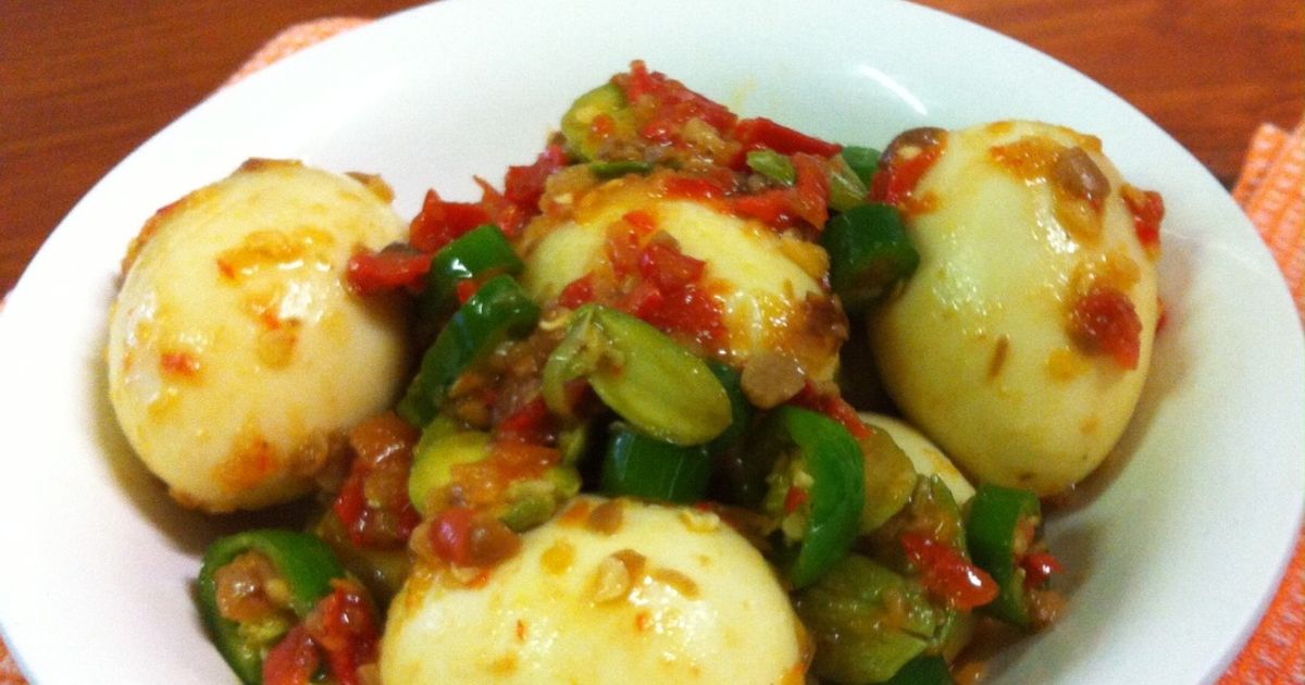 Resep telur rebus bumbu tauco rumahan enak dan mudah - Cookpad