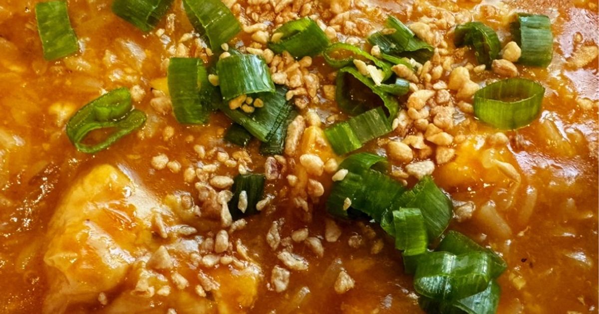 Arroz Caldo "Pospas" Recipe By Minda