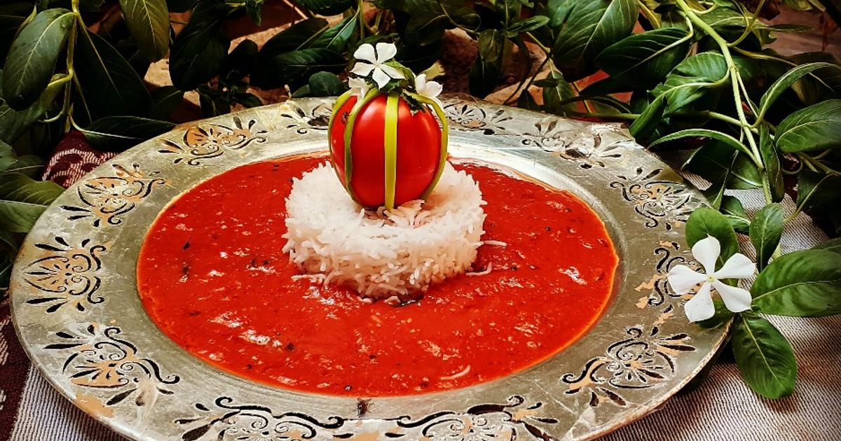 Hydrabadi Tomato Kutt With Boiled Rice🍅 Recipe by Shamila Ali - Cookpad