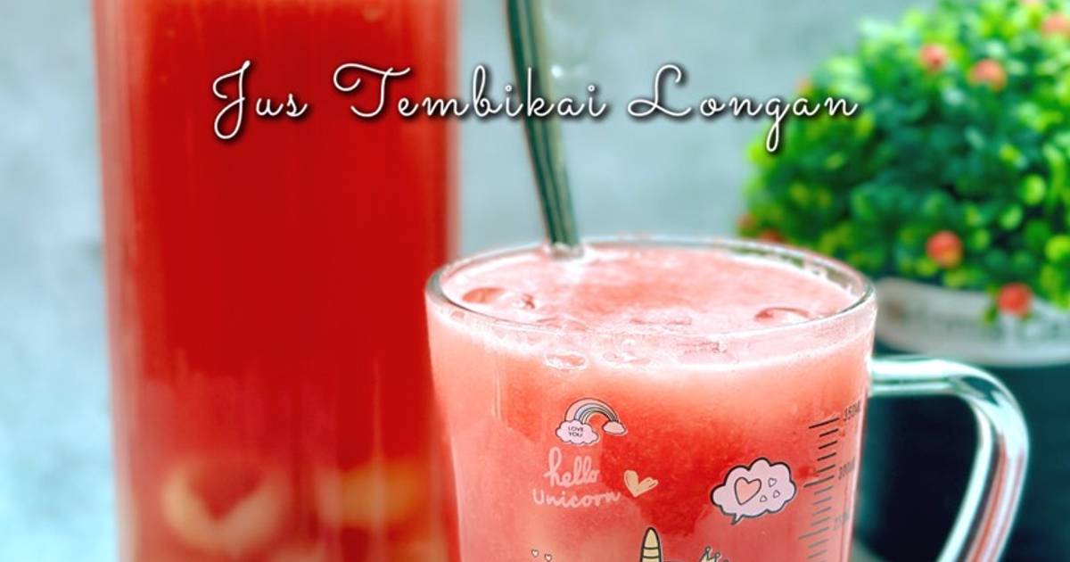 Resipi Jus Tembikai Longan oleh Sesimple Loralin - Cookpad