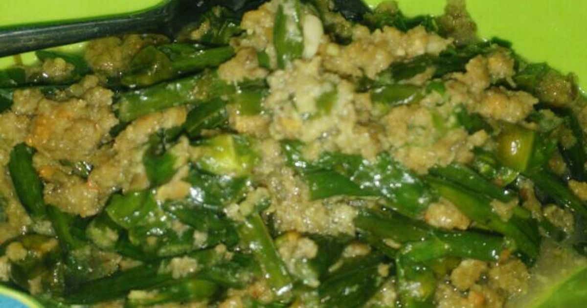 Resep Oseng Oncom Genjer oleh Aam StA - Cookpad