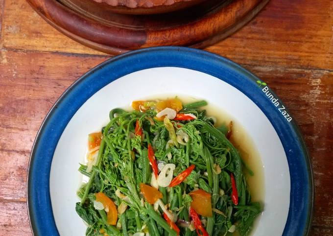 Resep Tumis Pucuk Labu oleh 🌱Bunda Zaza - Cookpad