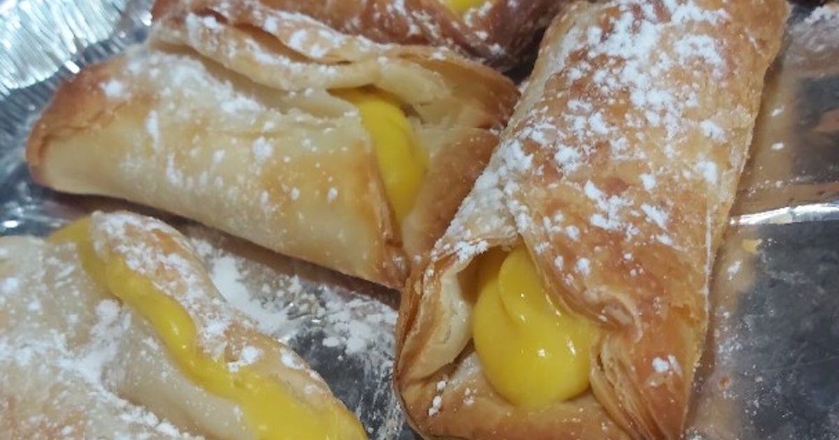 Cañoncitos Rellenos De Crema Pastelera Recipe by Caro Gonzalez - Cookpad